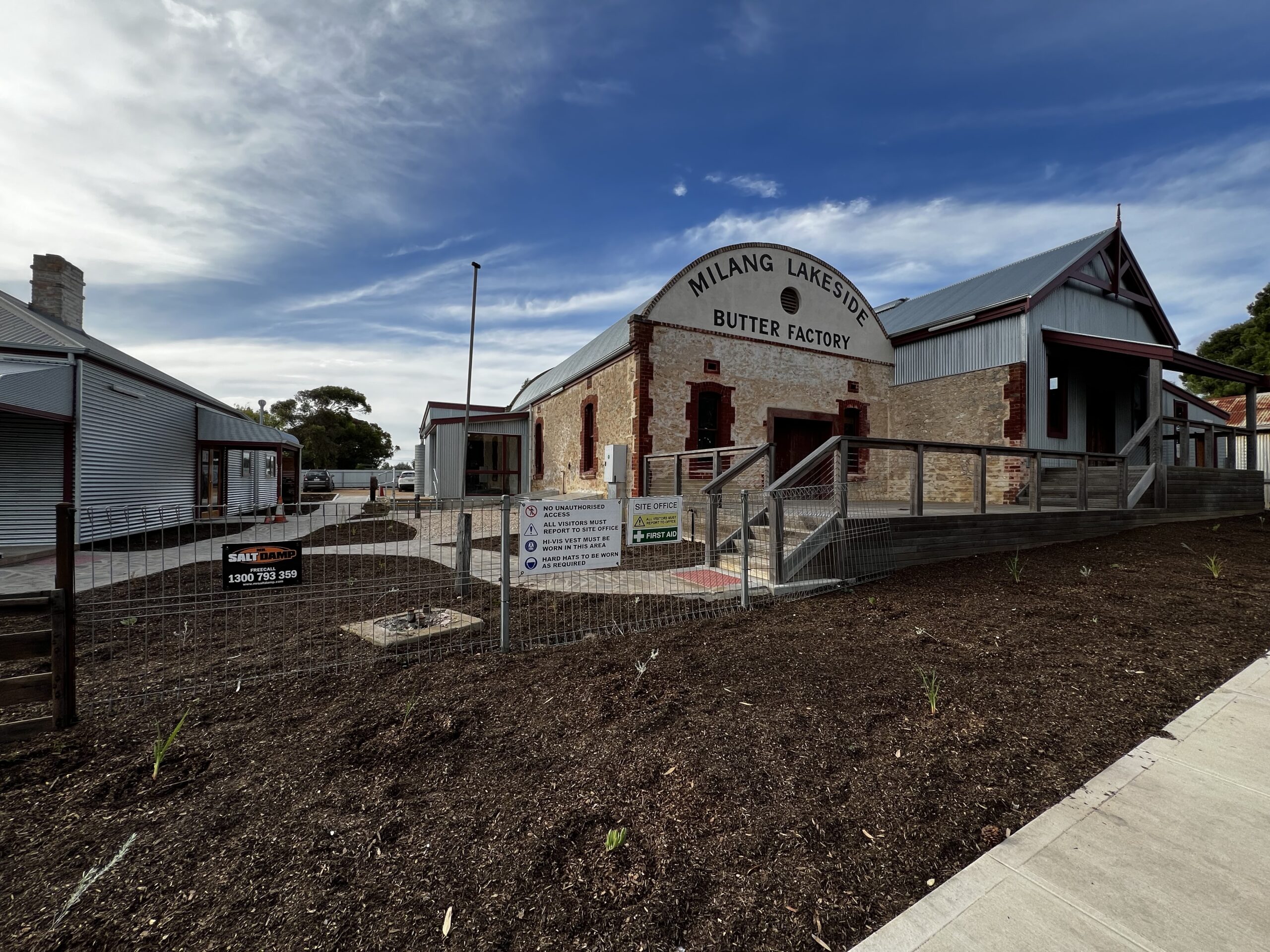 Garden Progress – Milang Lakeside Butter Factory